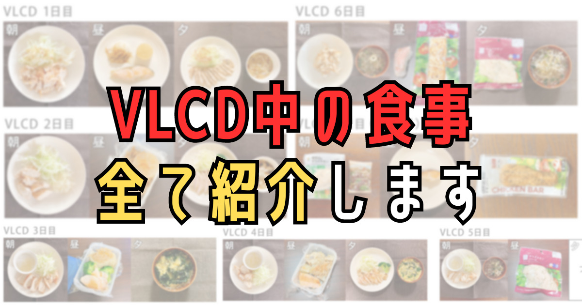 VLCDダイエットの食事メニューと空腹対策を経験者が詳しく紹介！ - ダイエットゴブリン